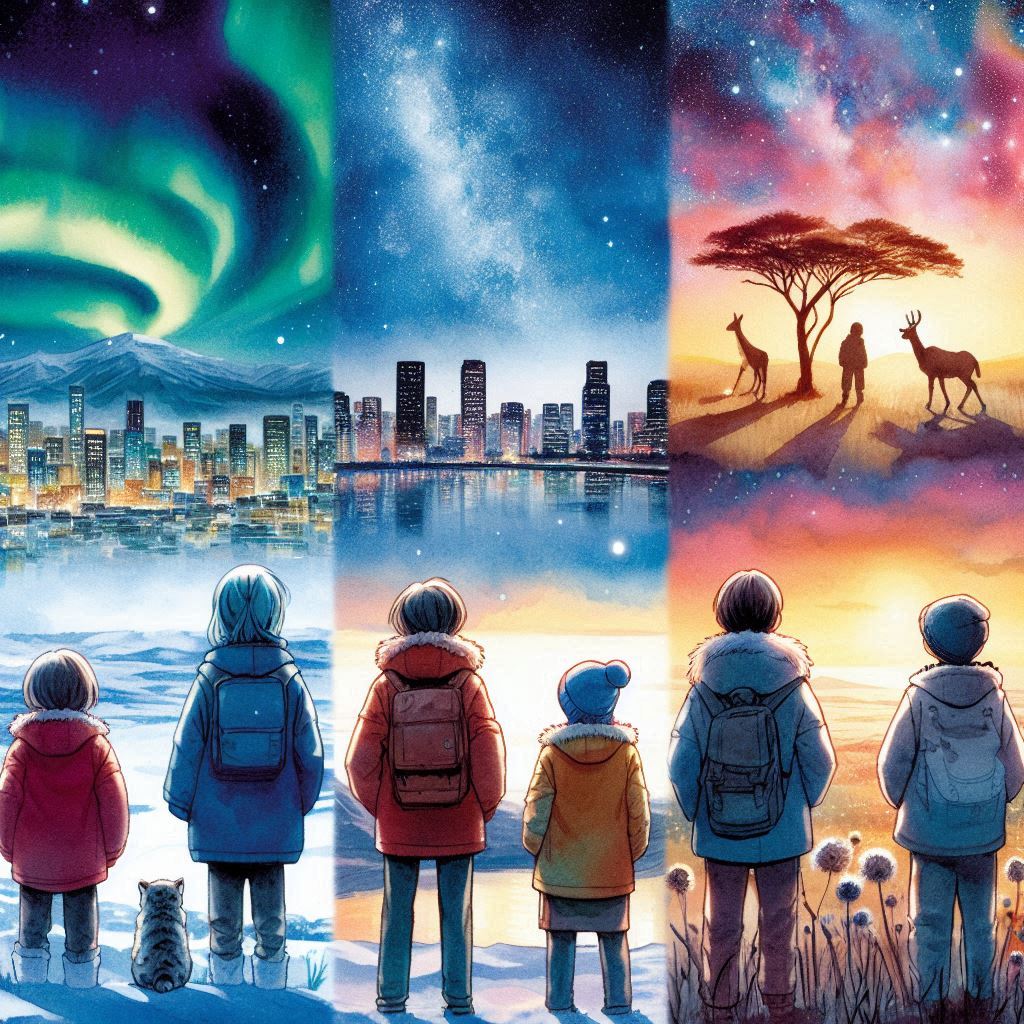 【オンプラ★ちょびっと振返りブログ】5大陸の今夜の夜空 | オンラインプラネタリウム